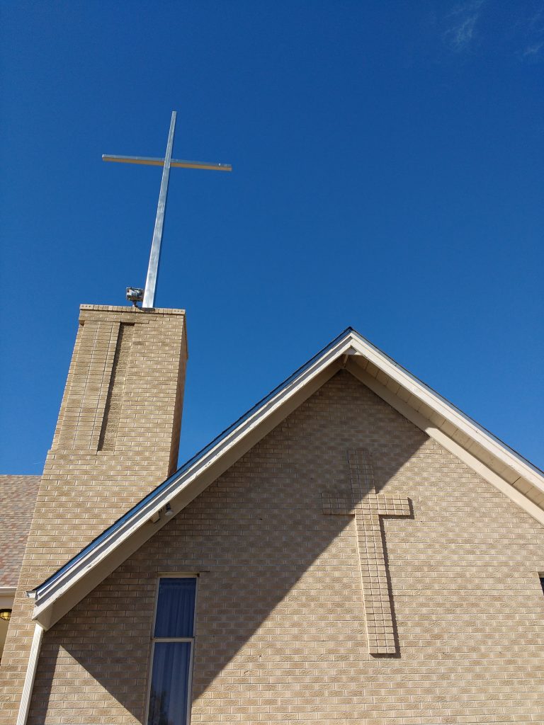 Church with Crosses – Photos Public Domain