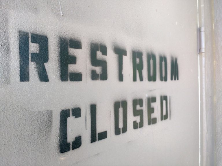 Restroom Closed Sign – Photos Public Domain
