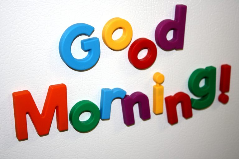 Good Morning – Photos Public Domain