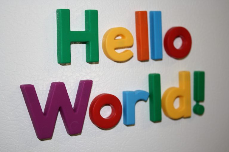 Hello World – Photos Public Domain
